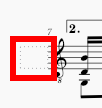 MuseScore 小節の後ろに空白を入れる - クラシックギターを極める日記